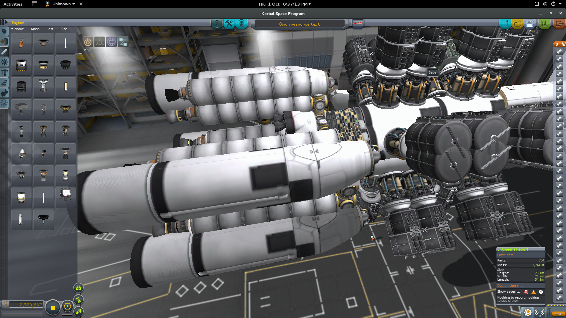 Giant oversized strut?! - KSP1 Gameplay Questions and Tutorials - Kerbal Space Program Forums